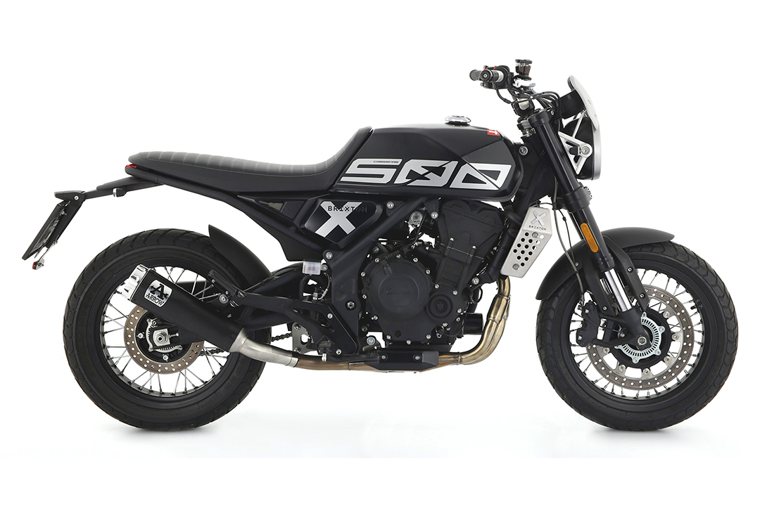 STORMRIDER MOTORCYCLES > Arrow Rebel Exhaust Crossfire 500/X